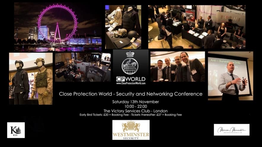 Close Protection World Event Sponsored by Westminster Security